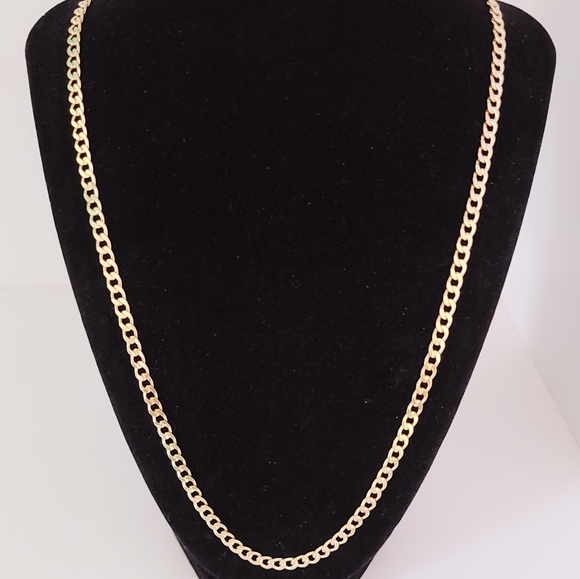 18K Gold filled | Accessories | 8k Gold Filled Mens Cuban Necklace New ...